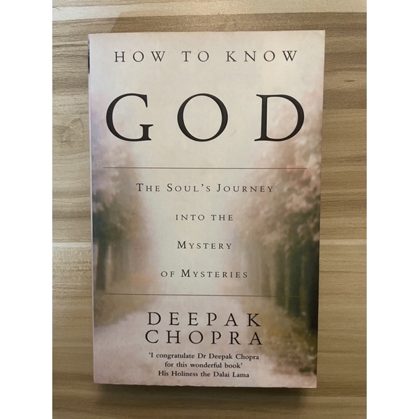 How to Know God by Deepak Chopra | Shopee Philippines