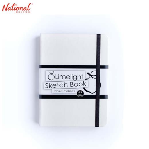 Limelight Notebook Padded Gt Plain Sketchbook White Hb | Shopee Philippines