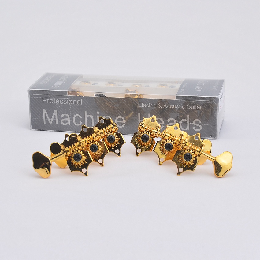 HS-1 Set Original Genuine Vintage Grov-e-r Guitar Machine Heads Tuners ...