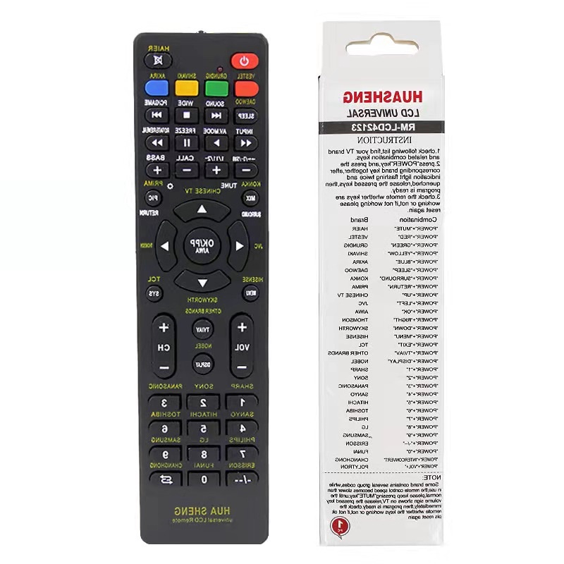 Universal Remote Control For Lcd Led Tv Rm Lcd42123 Universal Lcd Led