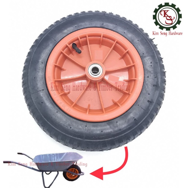 Heavy Duty PVC PNEUMATIC WHEEL BARROW TYRE ONLY / Tayar Kereta Sorong ...