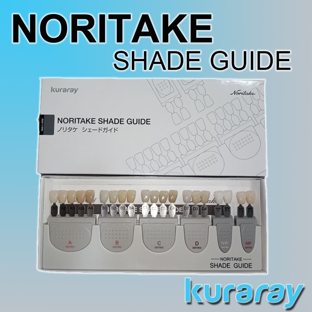 Noritake Shade Guide with Intermediate Shades and Bleached | Shopee ...