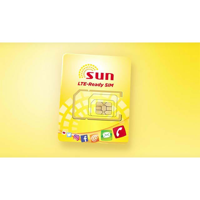 Sun LTE 4G/5G prepaid sim card tri-cut sim card | Shopee Philippines