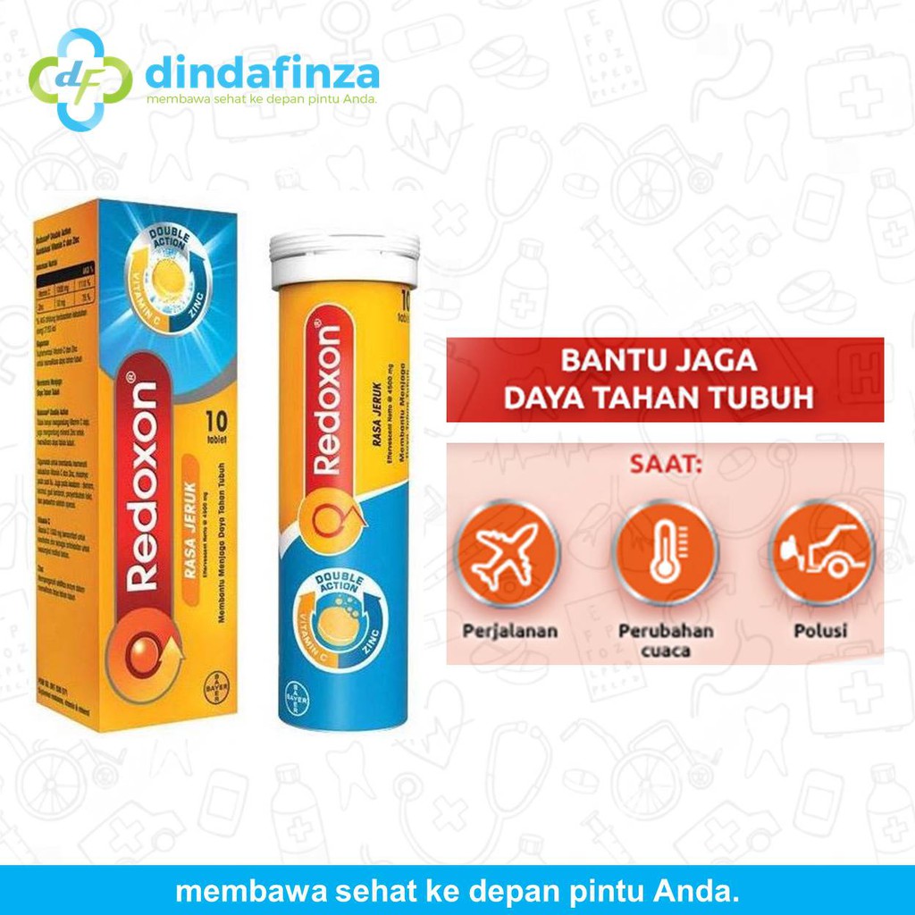 Redoxon Contains 10 Tablets / Endurance Supplements (Immune) | Shopee ...