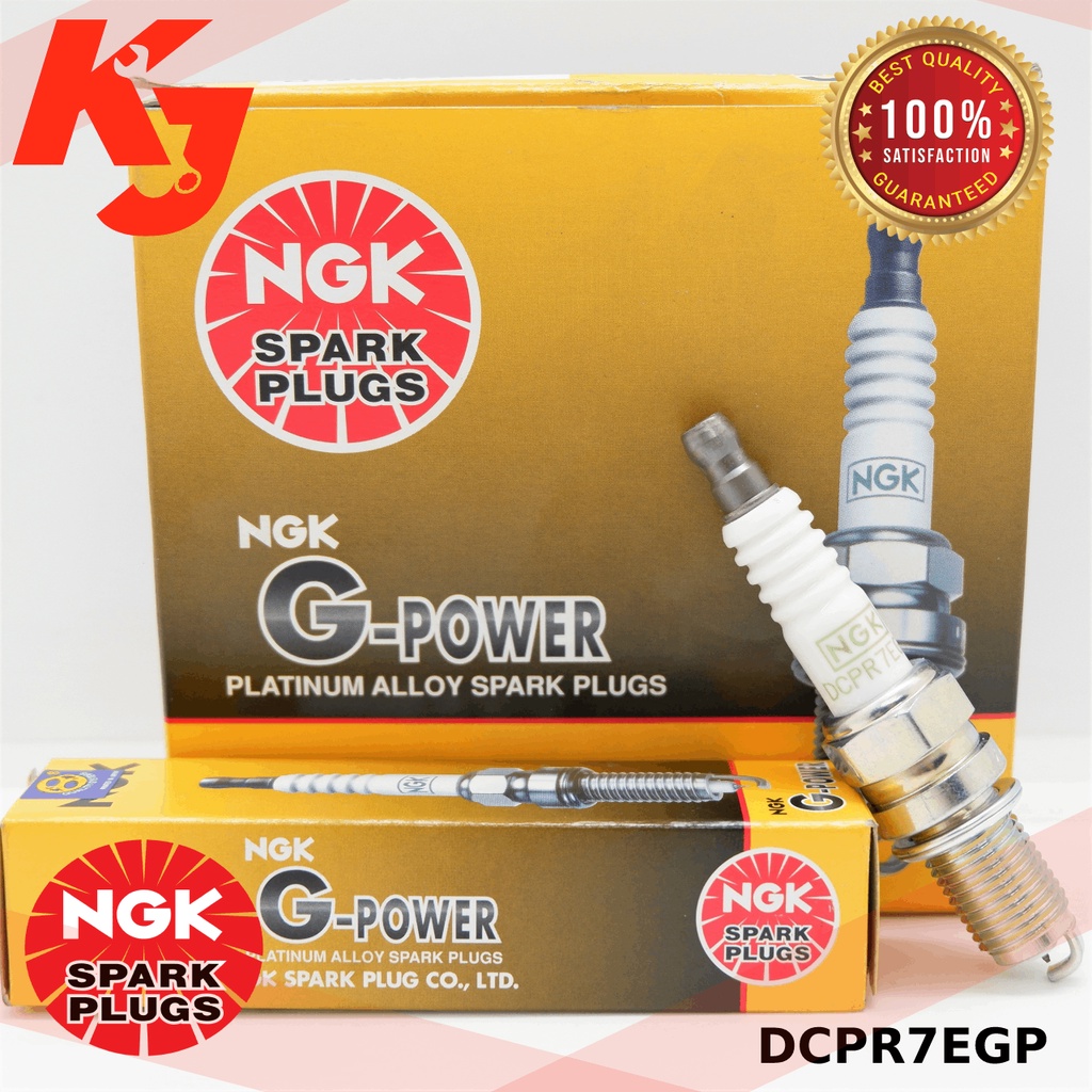 NGK PLATINUM ALLOY SPARK PLUG G-G POWER DCPR7EGP FOR AVANZA 1.3 E (1pc ...