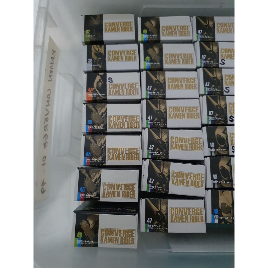 BANDAI - FW CONVERGE KAMEN RIDER BOX NO. 001 - 059 | Shopee Philippines