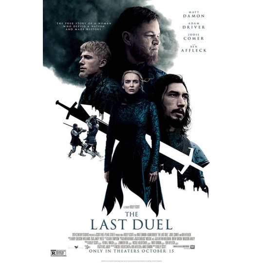 The Last Duel Poster | Laminated Posters | Movies Posters | Movie ...