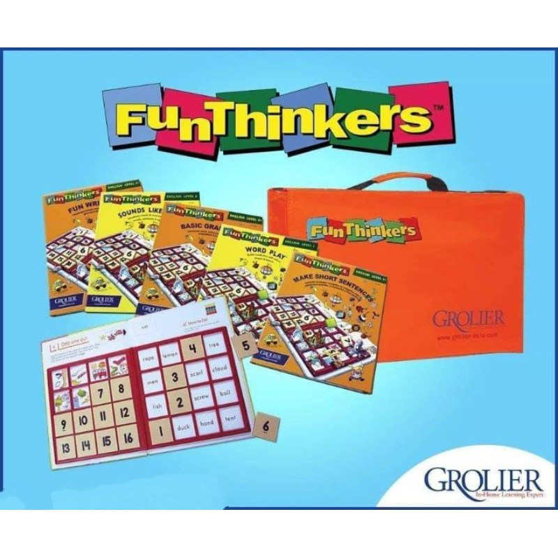 Grolier Fun Thinkers Complete Set | Shopee Philippines