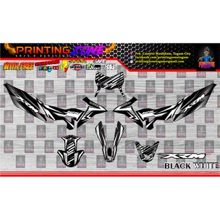 HONDA XRM 125 Fi Full Sticker Decals High Quality and Durable with Free ...