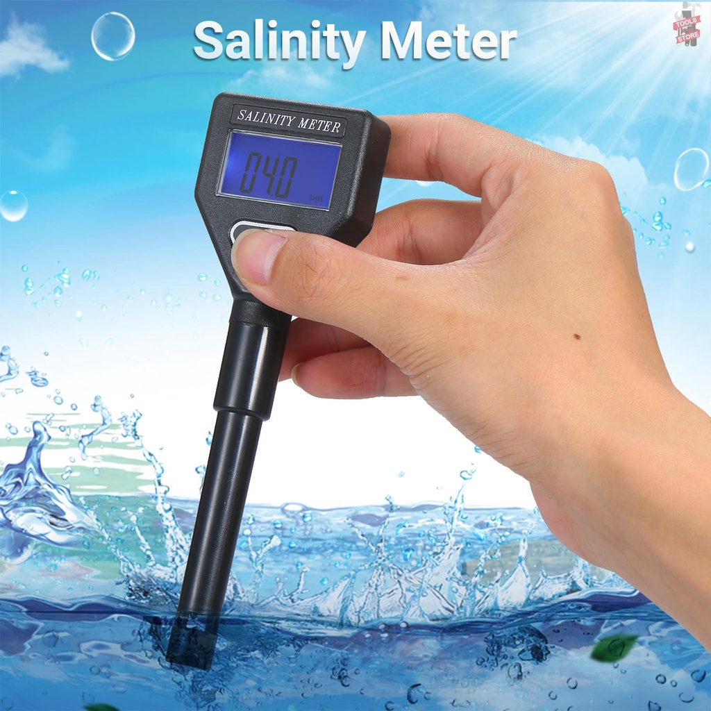 Seawater Salinity Refractometer Portable Handheld Salinity Meter ATC ...