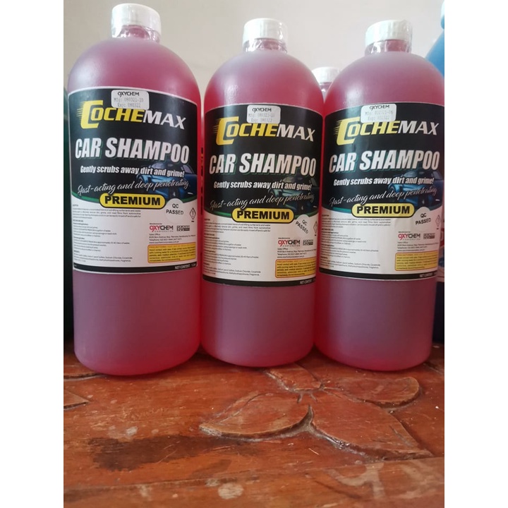 Cochemax Car Shampoo Premium - 1 Liter | Shopee Philippines