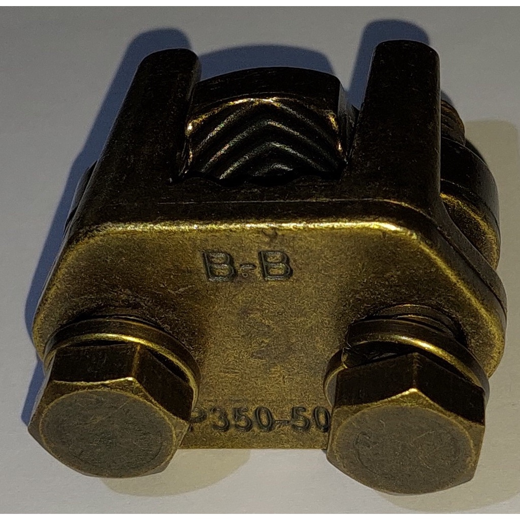 Copper Solderless Two Bolt Connector AWG 1/0-4/0 350-500mcm 750-1000mcm ...