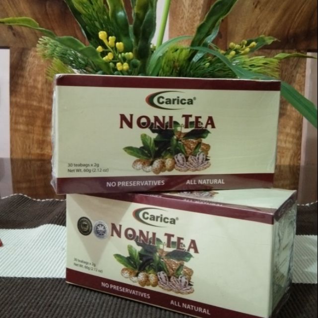 Carica Noni Tea 90's | Shopee Philippines