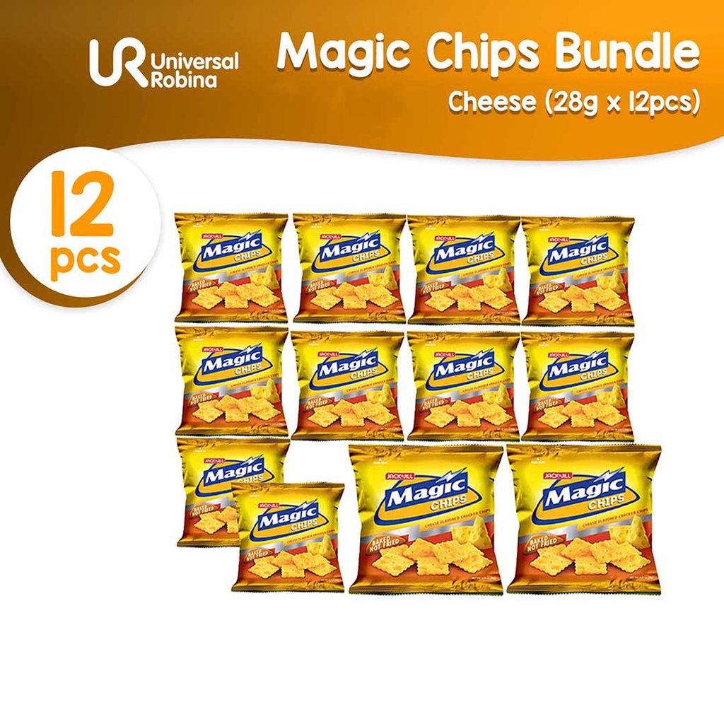 12 x Magic Chips Cheese (28g) | Shopee Philippines