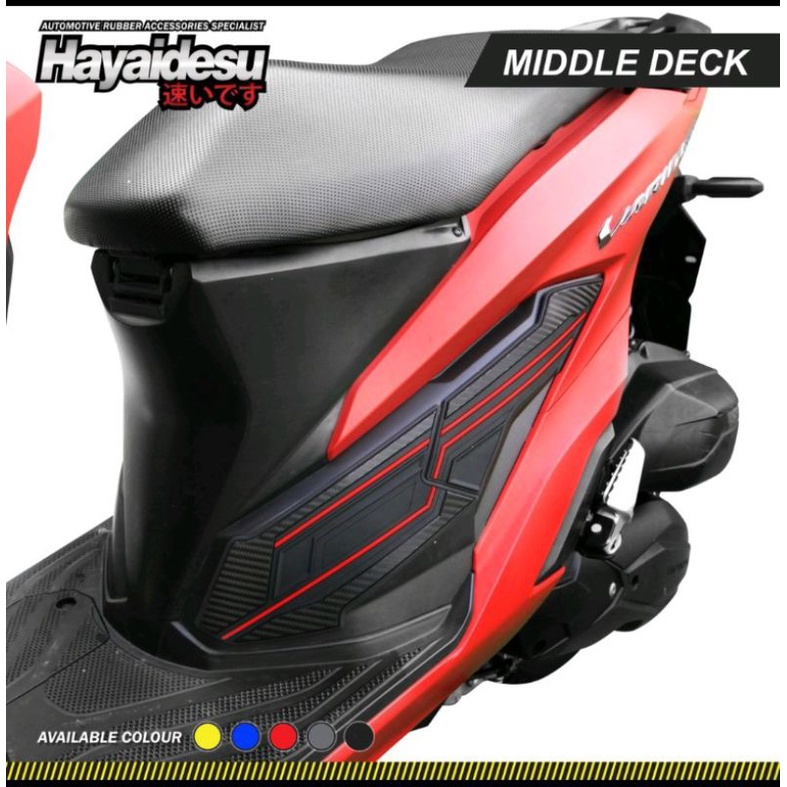 Hayaidesu New vario Click Body Protector MIDDLE DECK Cover | Shopee ...
