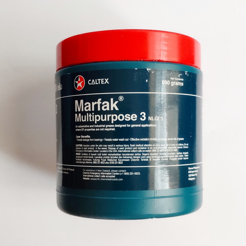 Genuine Caltex Marfak NLGI 3 Multipurpose Grease Fits Car Truck Motorcycle Bicycle Bike | Shopee ...