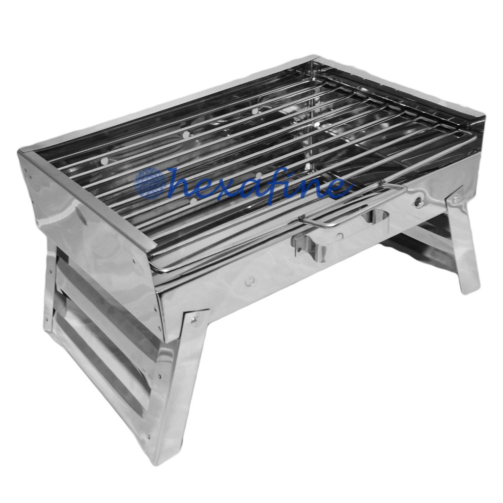 Portable Barbeque BBQ for camping grilling picnic - Small | Shopee ...