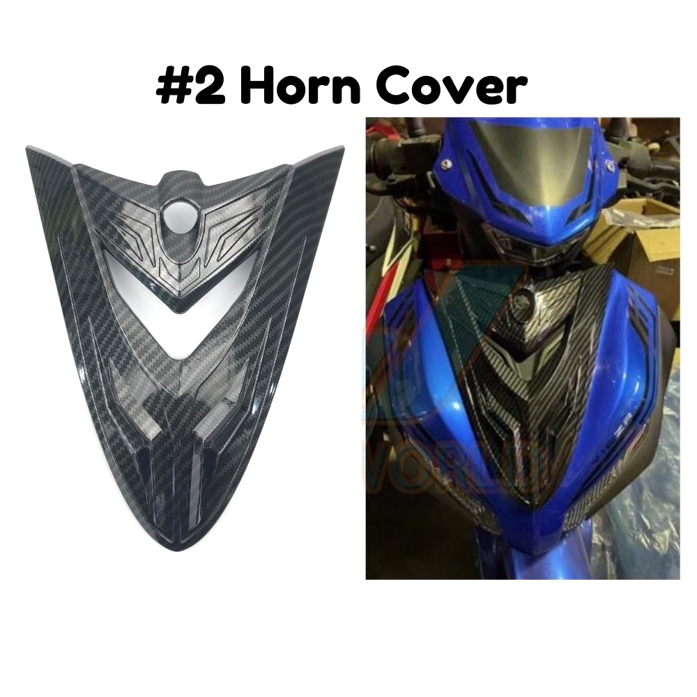 YAMAHA Y16ZR Y16 PROTAPER CARBON FULL COVER SET FRONT HORN COVER FRONT ...