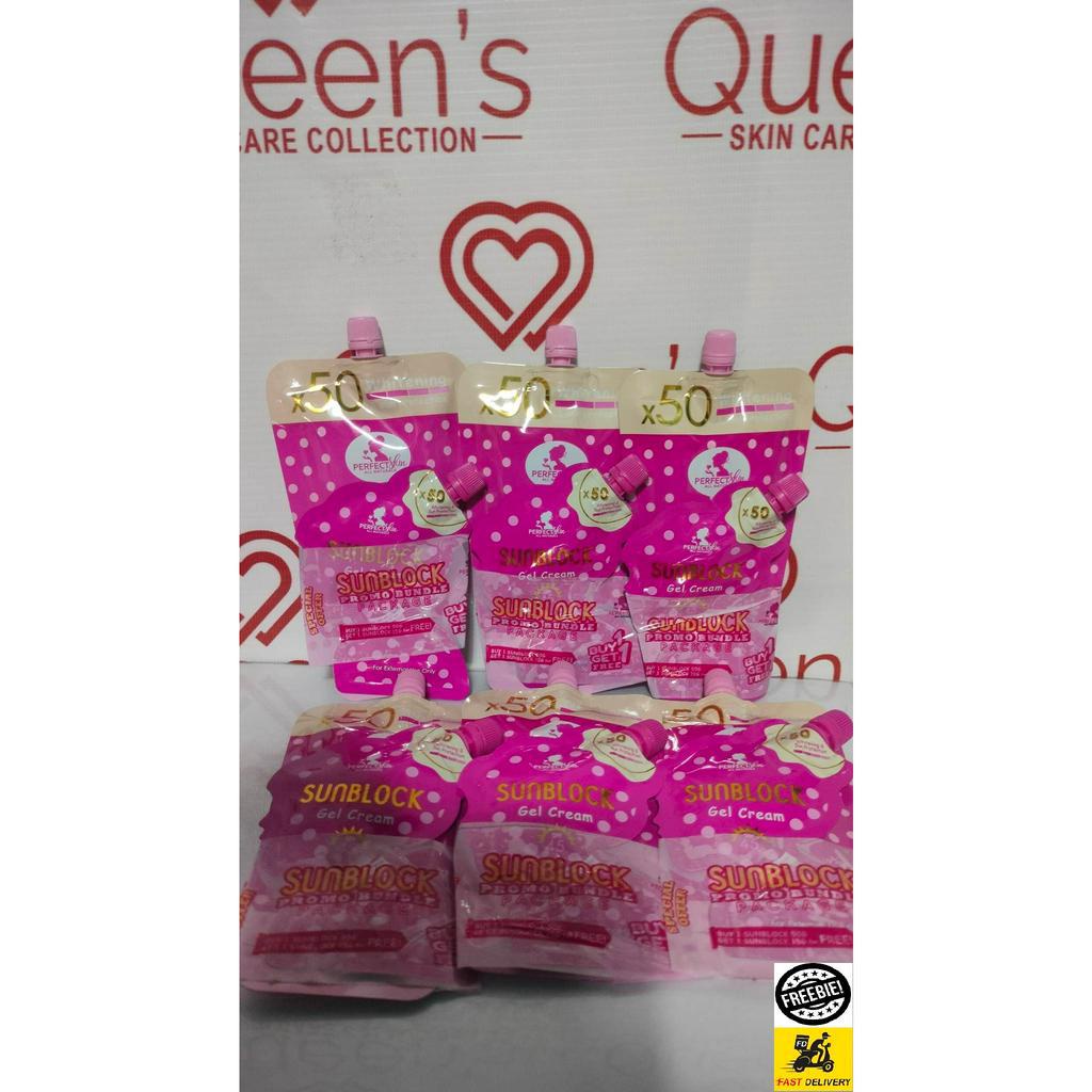 PERFECT SKIN SUNBLOCK 50g POUCH NEW PACKAGING | Shopee Philippines