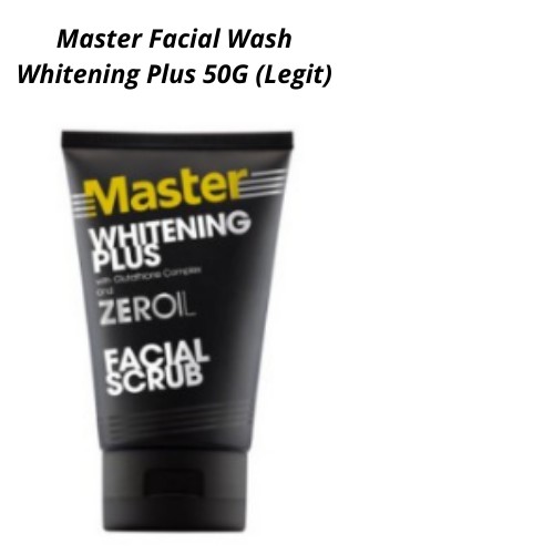 Master Facial Wash Whitening Plus 50G | Shopee Philippines