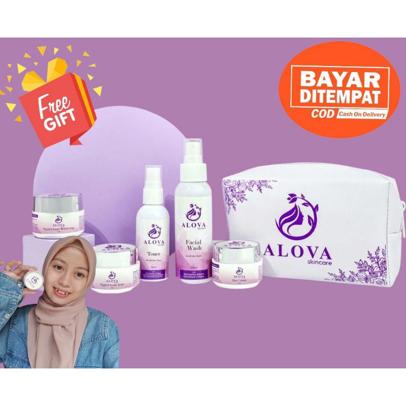 Alova SKINCARE NEWPACK/NEW PACKAGING BPOM [FREE GIFT] | Shopee Philippines