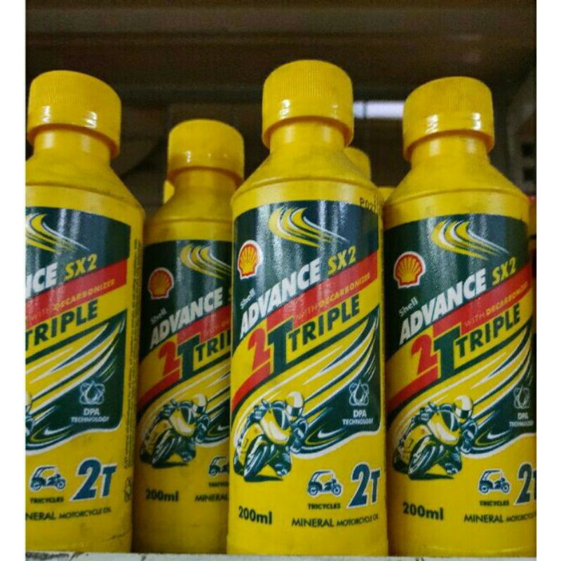 Shell Advance SX2 2T for Tricycle 200ml | Shopee Philippines