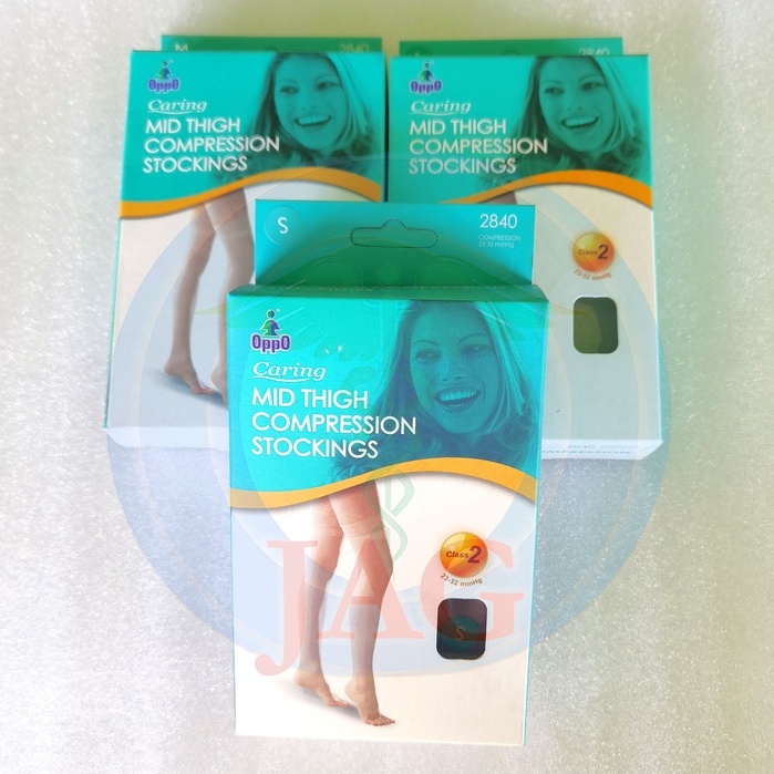 OPPO | Mid Thigh Compression Stockings - Class 2 | Shopee Philippines