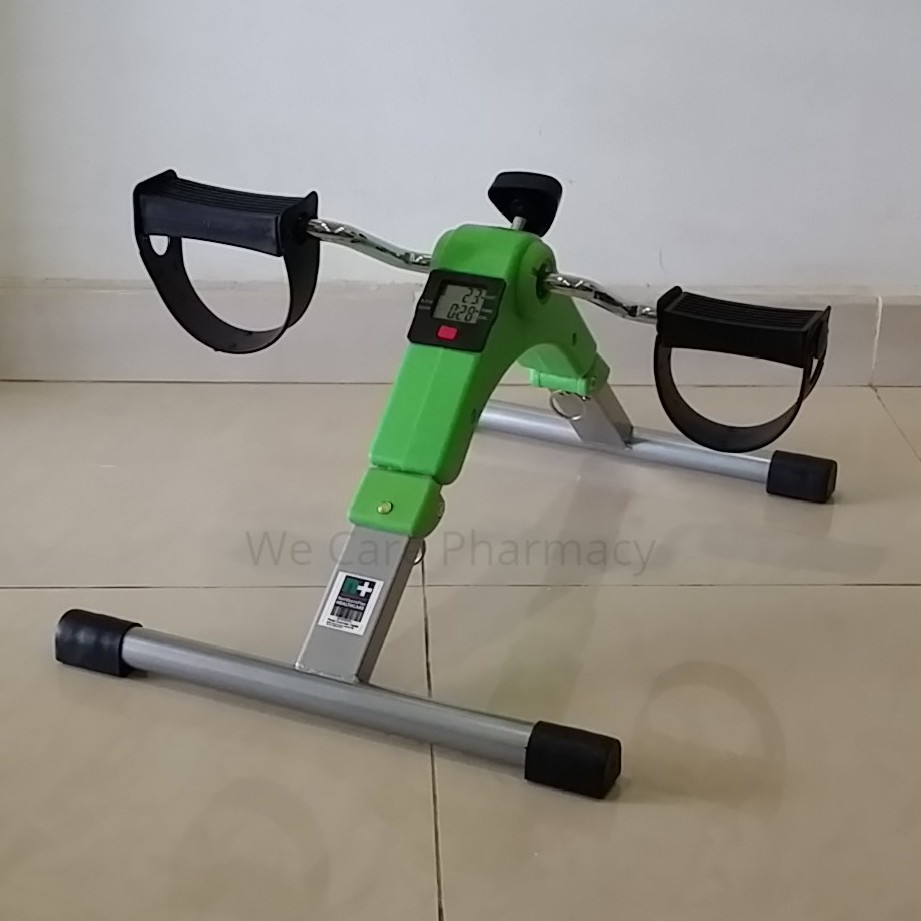 Digital Pedal Exerciser Arm/Leg Folding Mini Exercise Bike Mobility Aid ...