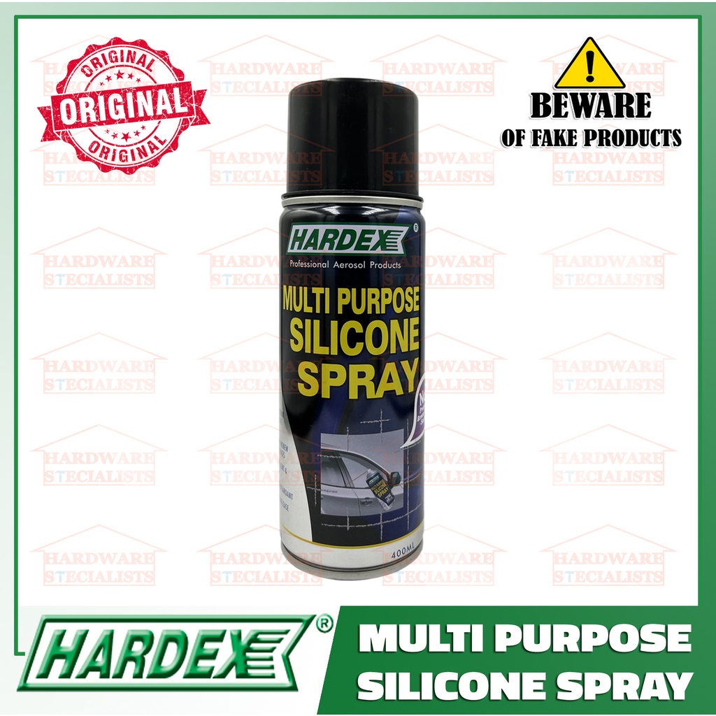 Hardex Multi Purpose Silicone Spray 400mL (Dark Blue) Original | Shopee ...