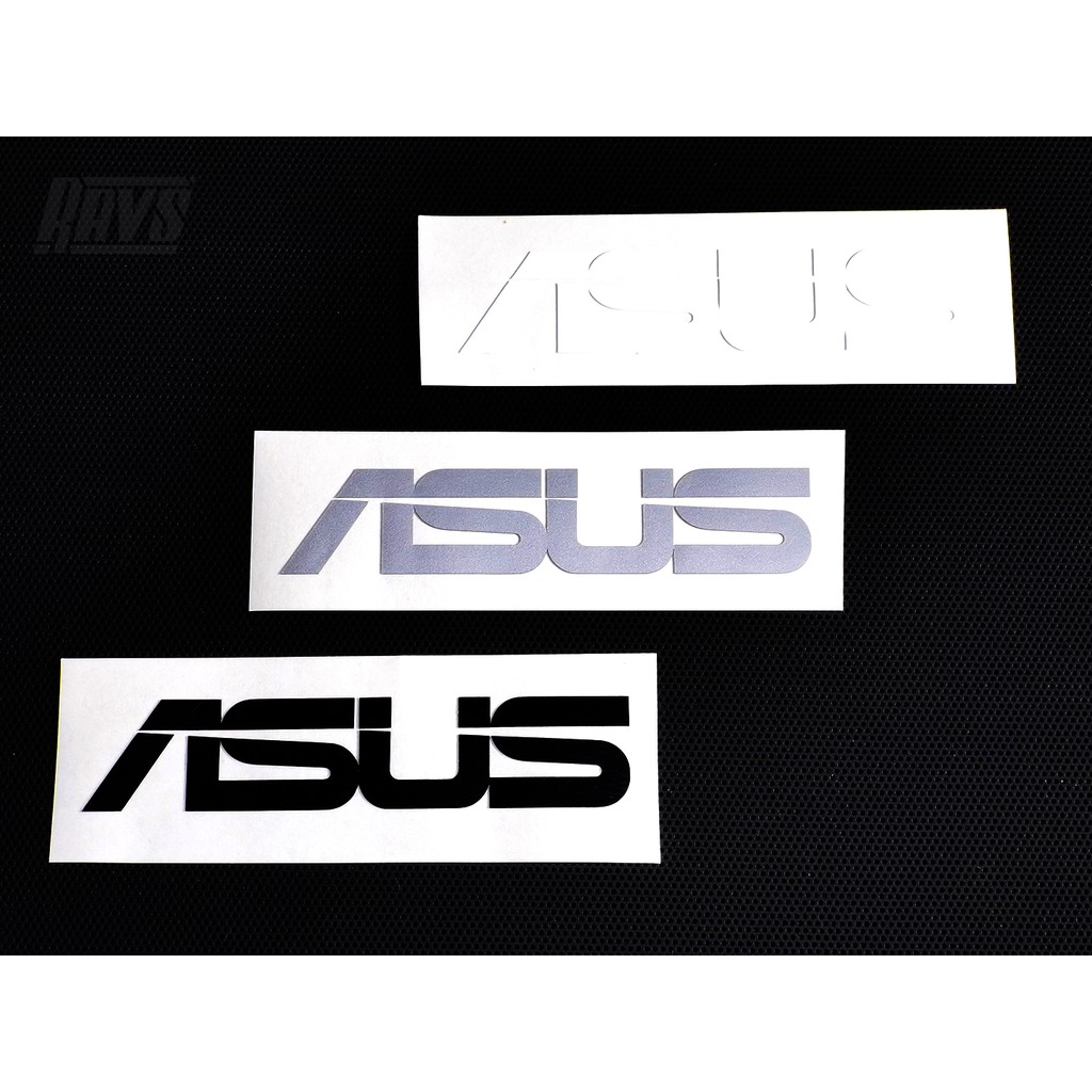 ASUS logo sticker / cutout vinyl sticker | Shopee Philippines