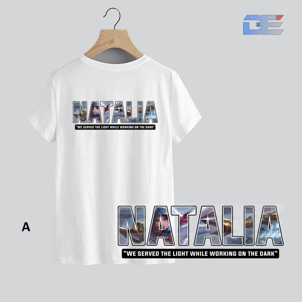 MOBILE LEGENDS ( NATALIA ML TSHIRT ) | Shopee Philippines