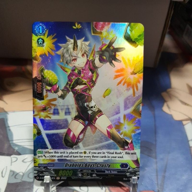 DIABOLOS BOYS, CRUSTY H DBT04 CARDFIGHT VANGUARD ENGLISH | Shopee ...
