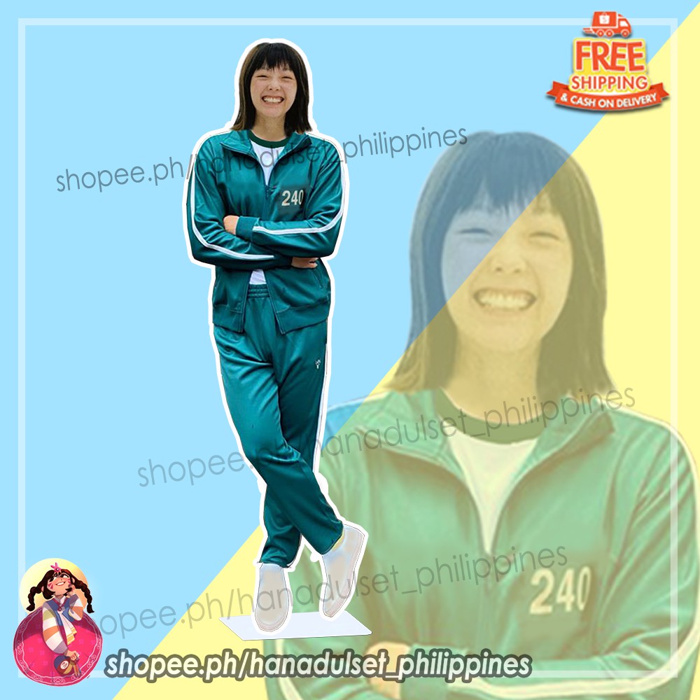 5 inches SQUID GAME PLAYER [Player 240 Lee Yeo-mi] Standee ♥ hdsph ...