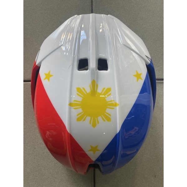 Rnox Aero Helmet Philippine Flag | Shopee Philippines