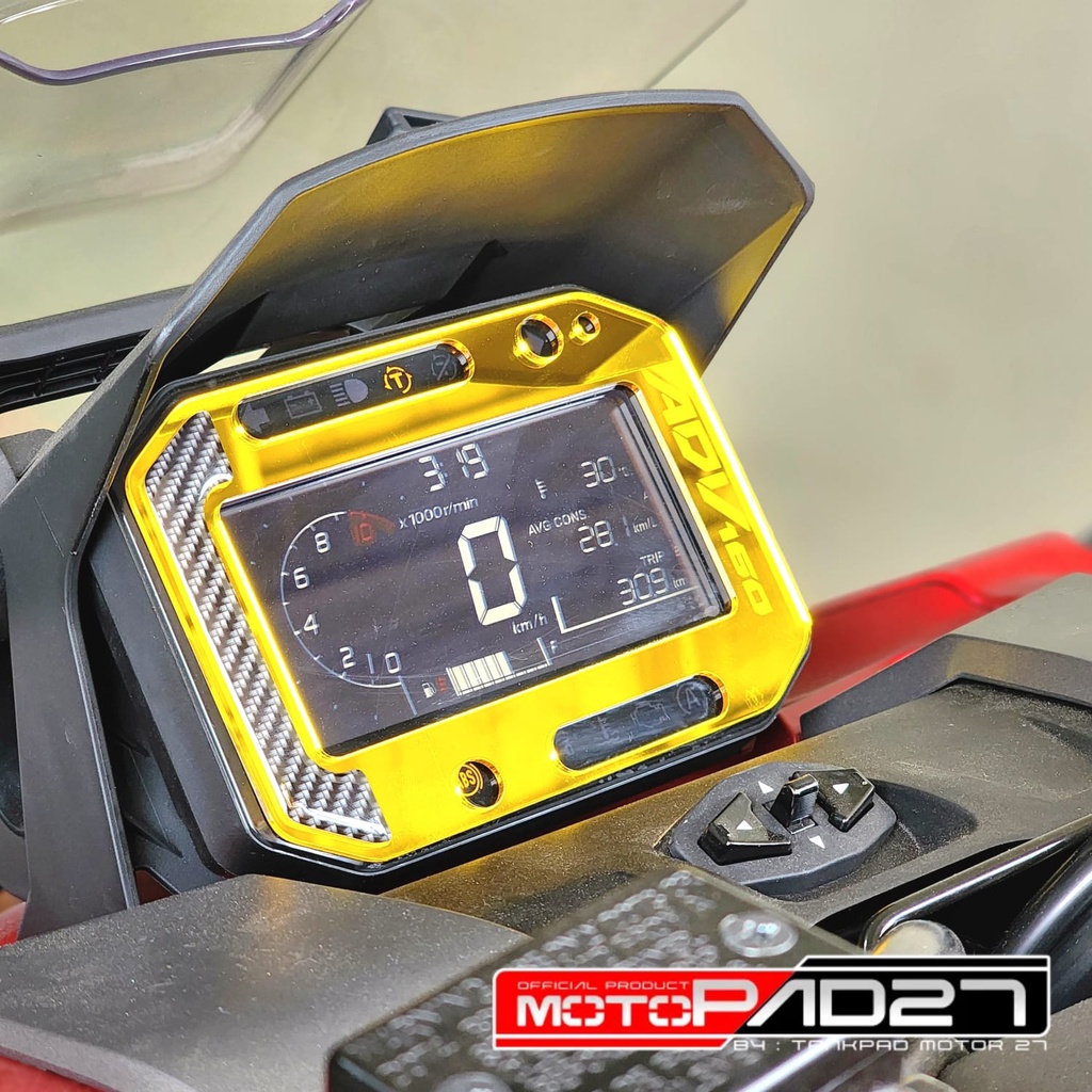 ADV 160 anti-scratch sticker + list of honda ADV 160 speedometer ...