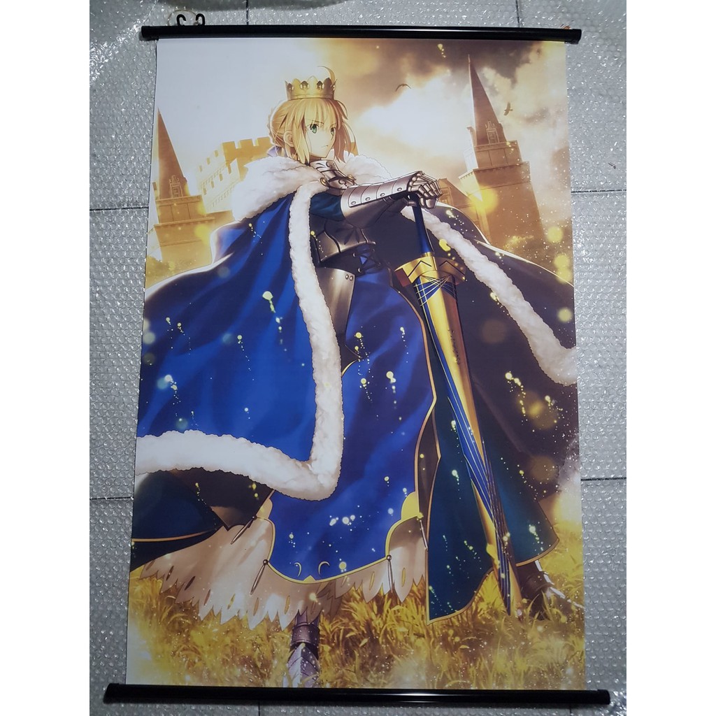 Fate/stay night - Fate Grand Order FGO Altria Saber Alter Large Premium ...
