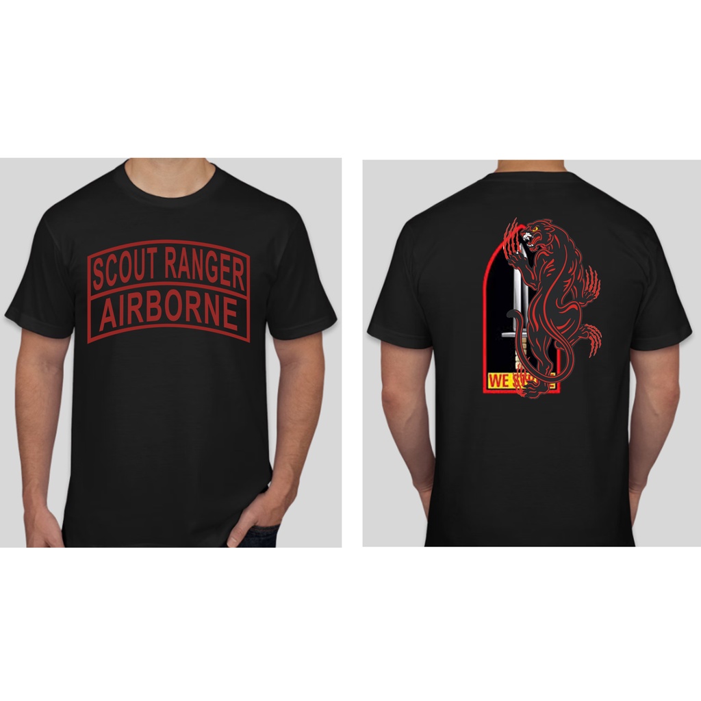 ACTIVE DRY TSHIRT SCOUT RANGER/ AIRBORNE DESIGNS | Shopee Philippines