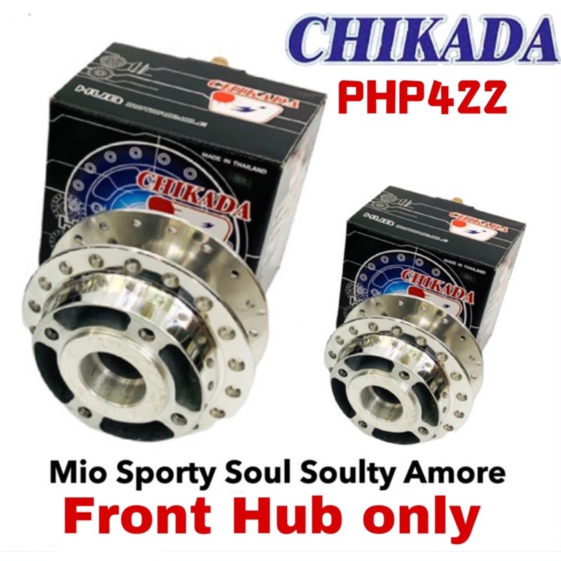 chikada hub mio/r150 chrome only thailand made | Shopee Philippines