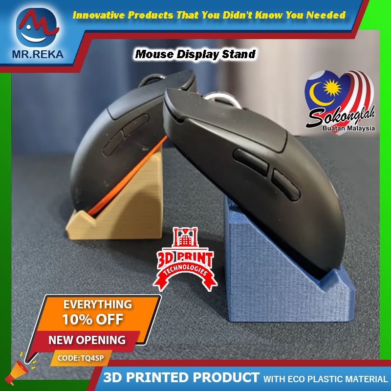 Mouse Display Stand Holder Logitech Razer Apple Funtech UGreen | Shopee ...