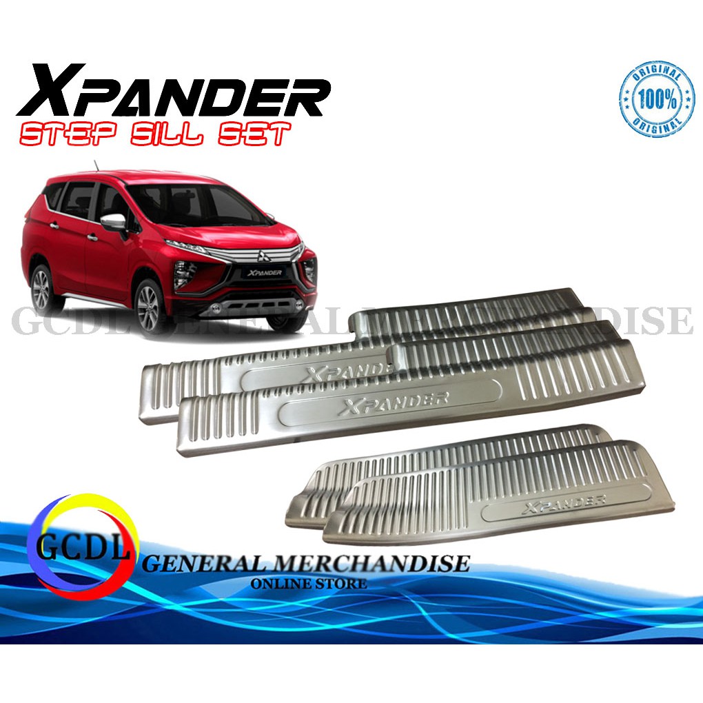 Mitsubishi Expander Step Sill Side Stainless steel | Shopee Philippines