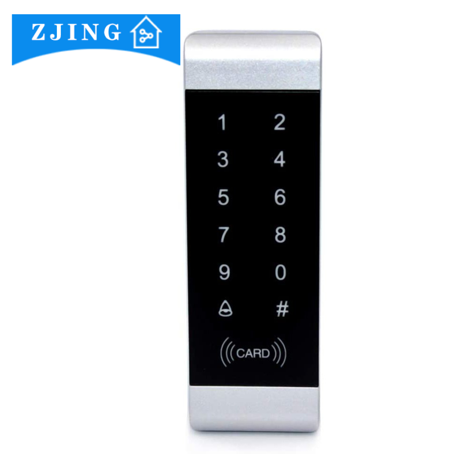 RFID Access Control Standalone Access Control keypad Reader Narrow Snall Size Door Frame Touch ...