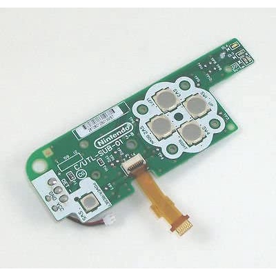 Power ON OFF Switch Board D Pad ABXY Buttons Board Repair Part for ...