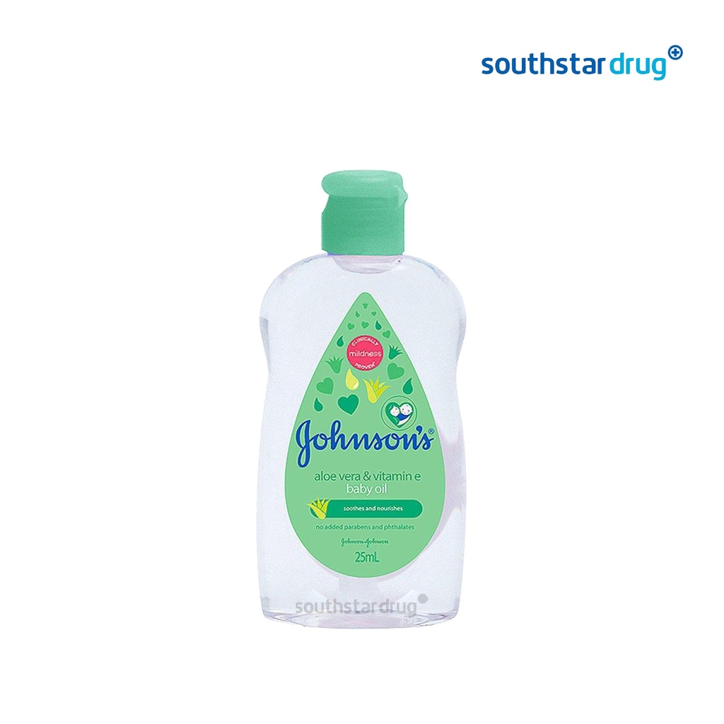 Johnson's Baby Oil Aloe Vera 50ml | Shopee Philippines