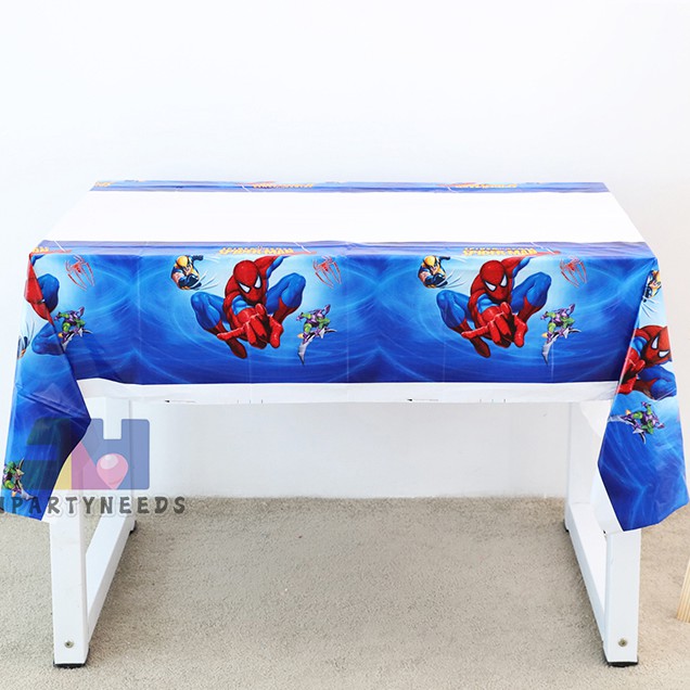 spiderman table cover tablecloth for long table 6people for birthday ...