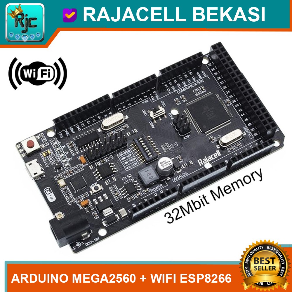 Arduino Mega2560 R3 Built-in IOT Wifi ESP8266 32MB Wemos Nodemcu Board | Shopee Philippines