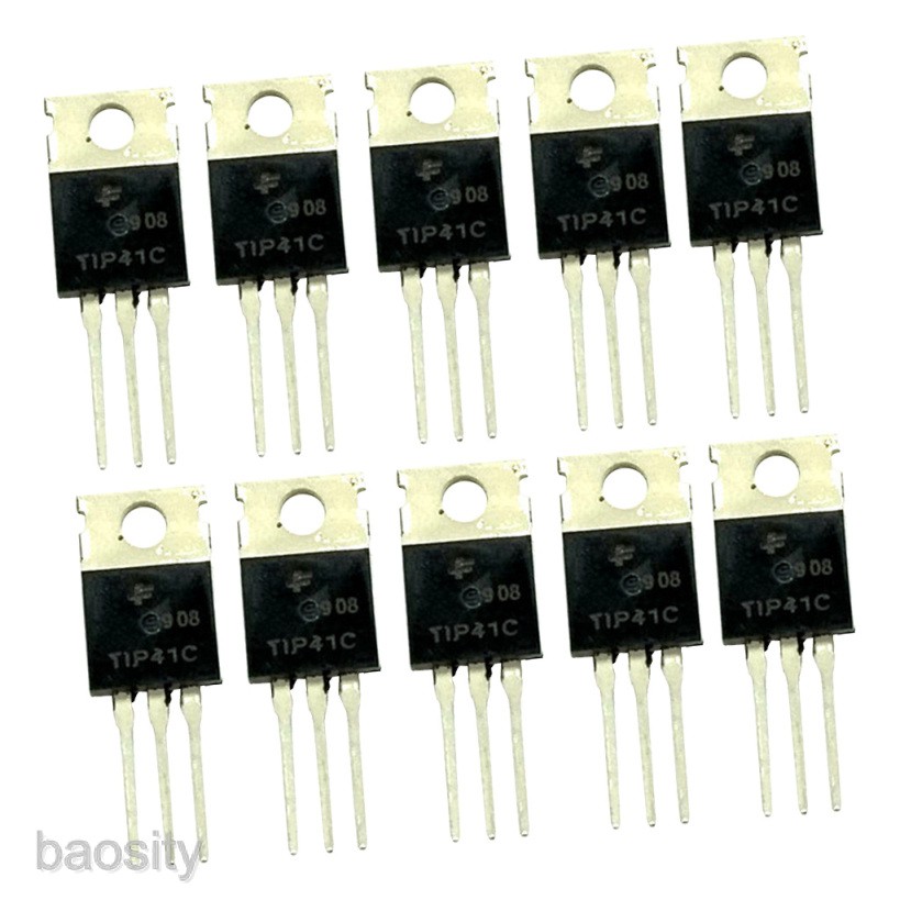 10 Pieces TIP41C Amplifier 100V 6A NPN Triode | Shopee Philippines