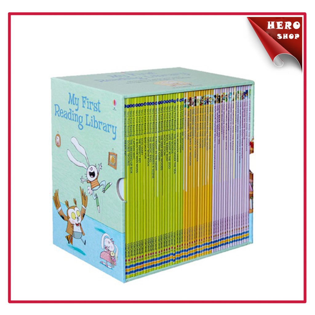 Usborne My First Reading Library Book set of 50 Books Children's story ...