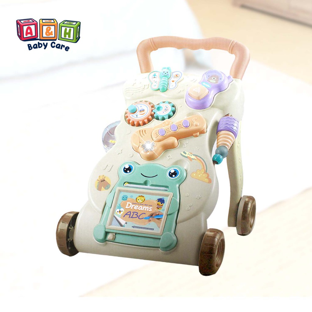 Baby push Walker Toddler Trolley Sit-to-Stand Walker for Kid's Early ...