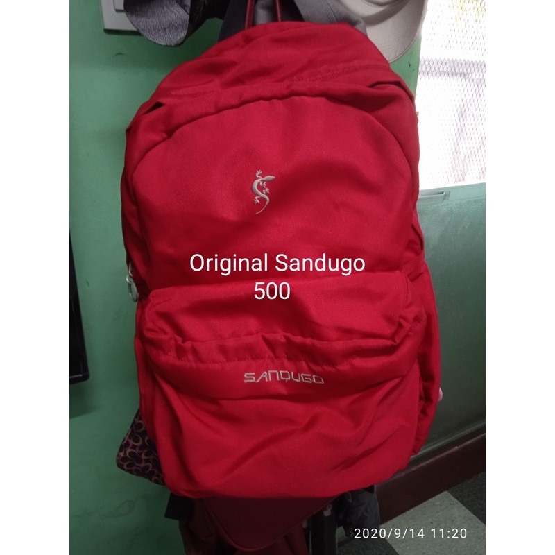 Original Preloved Sandugo Backpack Slightly Used | Shopee Philippines