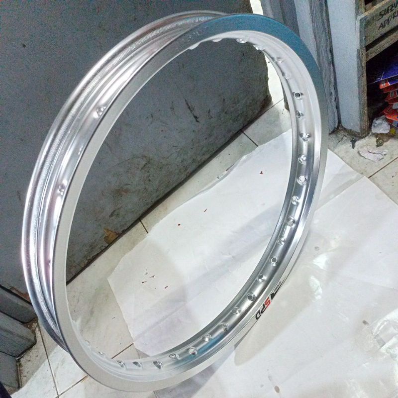 Rims 1.60-17 SILVER or Chrome plated (SPD) 1pc 36 holes | Shopee ...